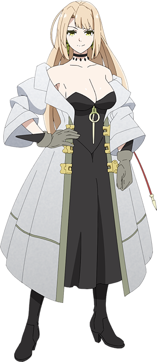 Lorraine Vivie Nozomanu Fushi No Boukensha Official Art 1girl Arm At Side Asymmetrical